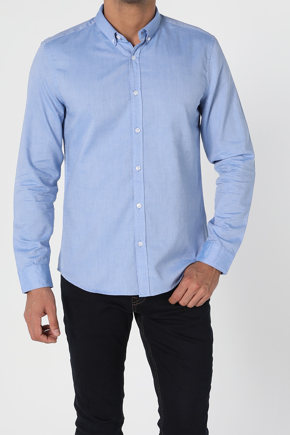 COLIN'S, Camasa slim fit din bumbac - eMAG.ro