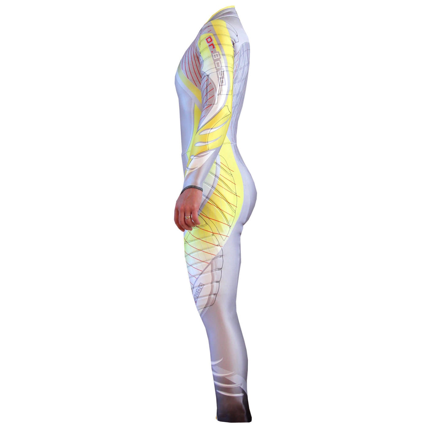 Overall Dr.Bobo SKI Overall WITH PROTECTOR szürke/sárga 10 - eMAG.hu