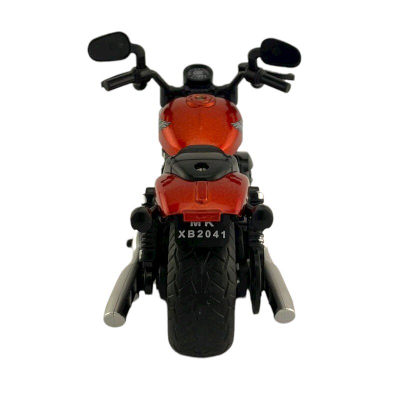 Macheta motocicleta, 1:12, mecanism inertial, efecte sonore, far LED ...
