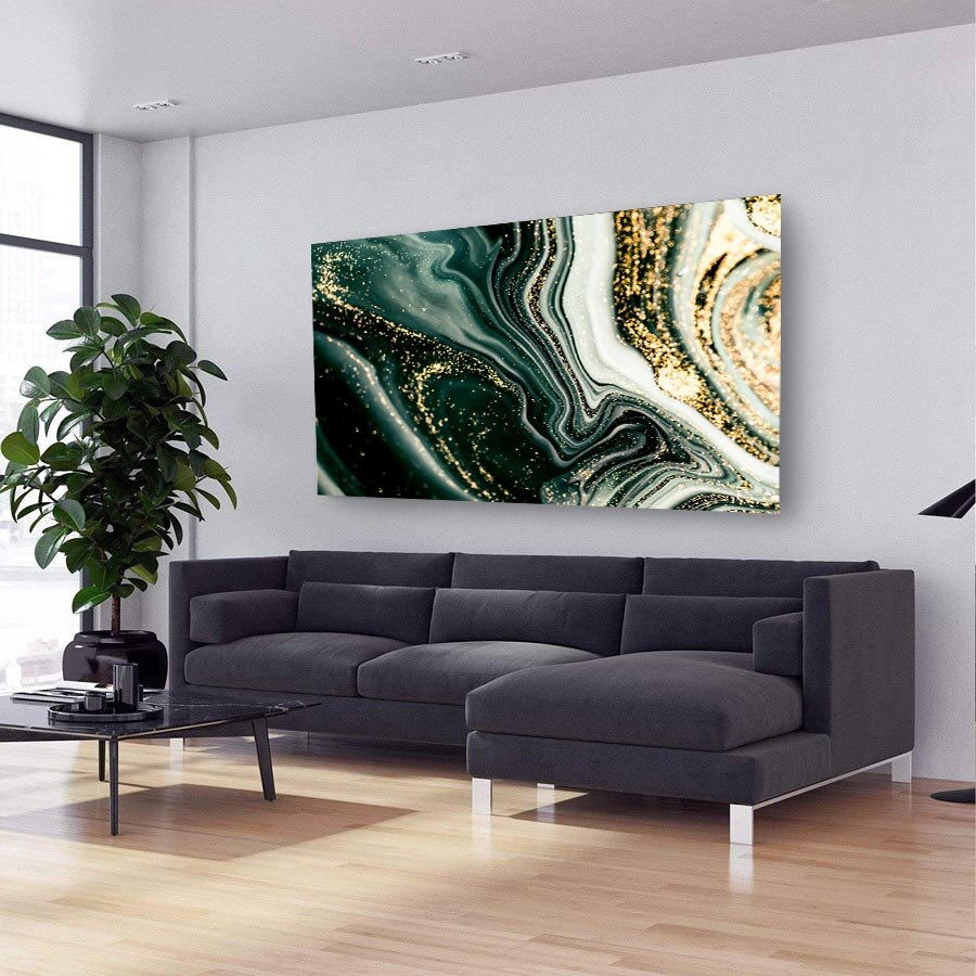 Tablou Canvas, Abstract Shades, 70x100cm - eMAG.ro