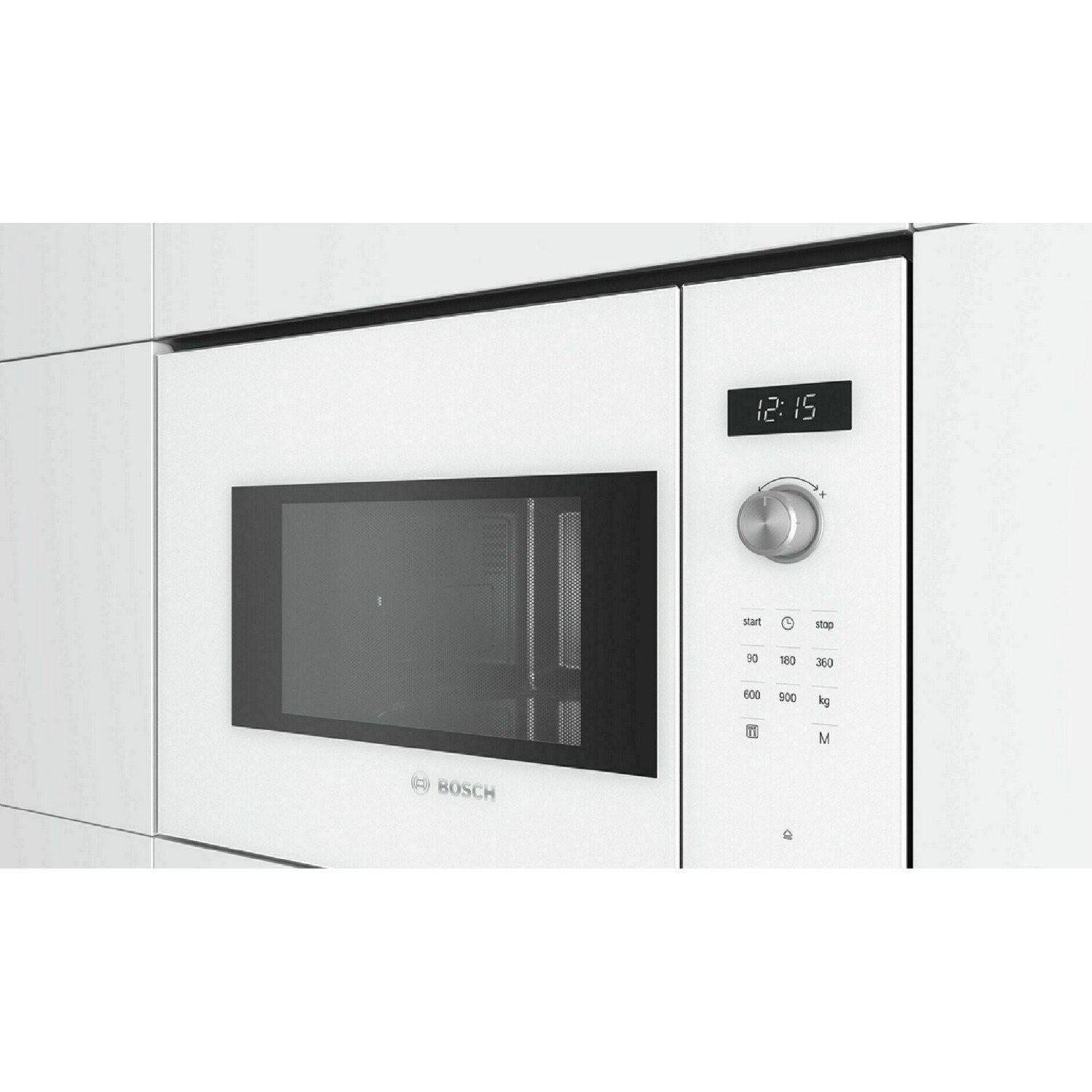 Cuptor cu microunde Incorporabil BOSCH BFL554MW0 25 litri,900 W, Rotary ...