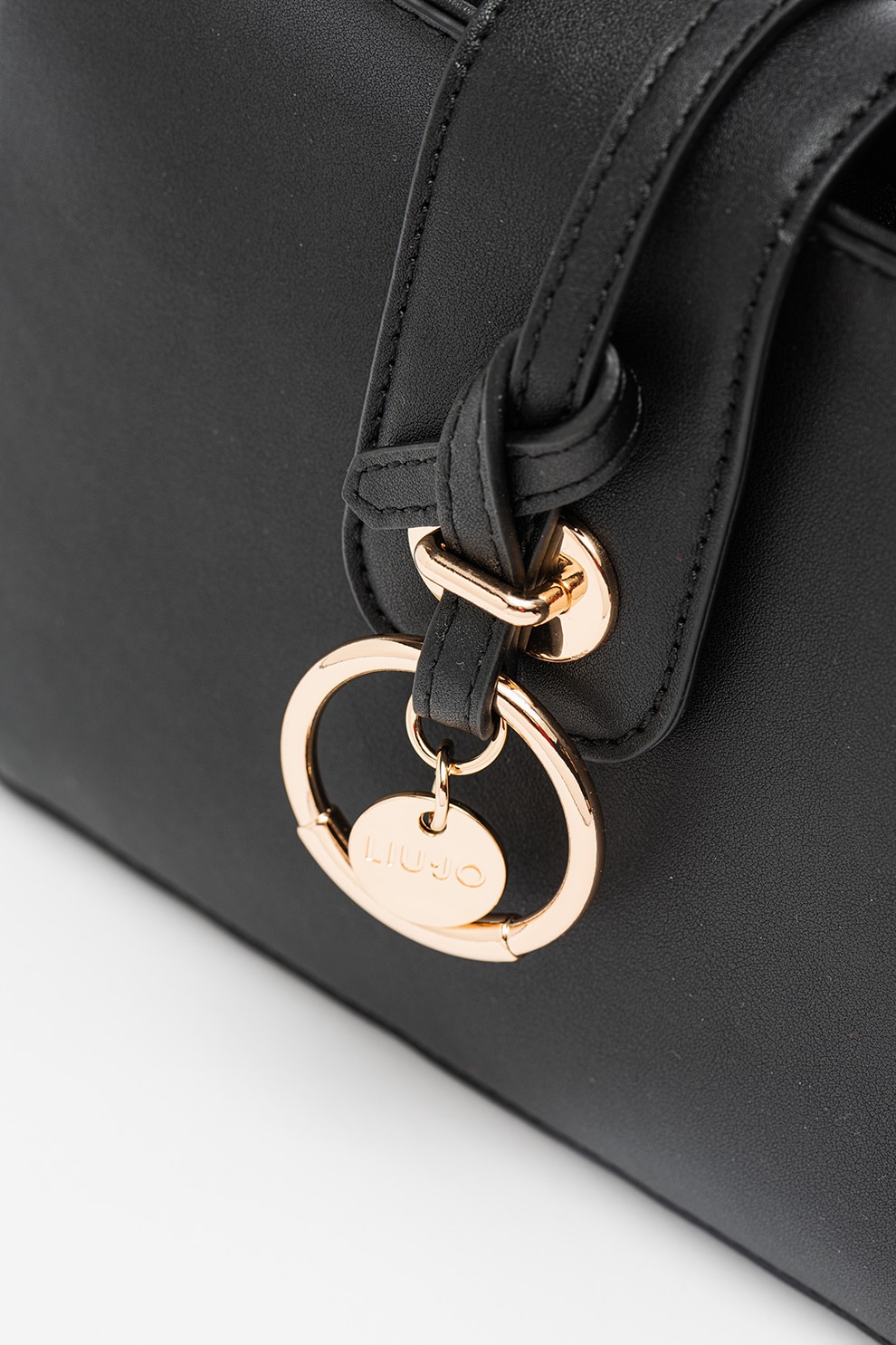 Liu Jo, Geanta de umar cu logo, Negru - eMAG.ro