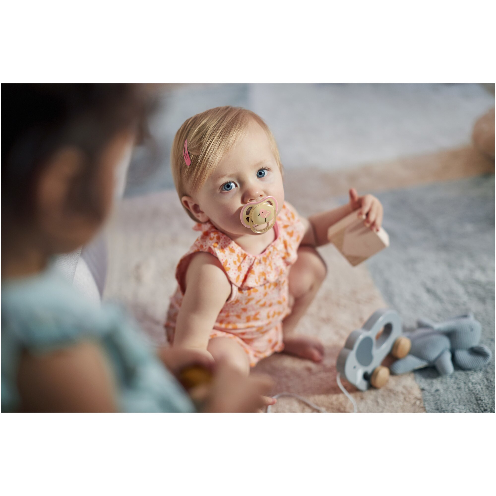 Комплект от 2 залъгалки Philips Avent Ultra Air SCF085/13, Ортодонтични ...