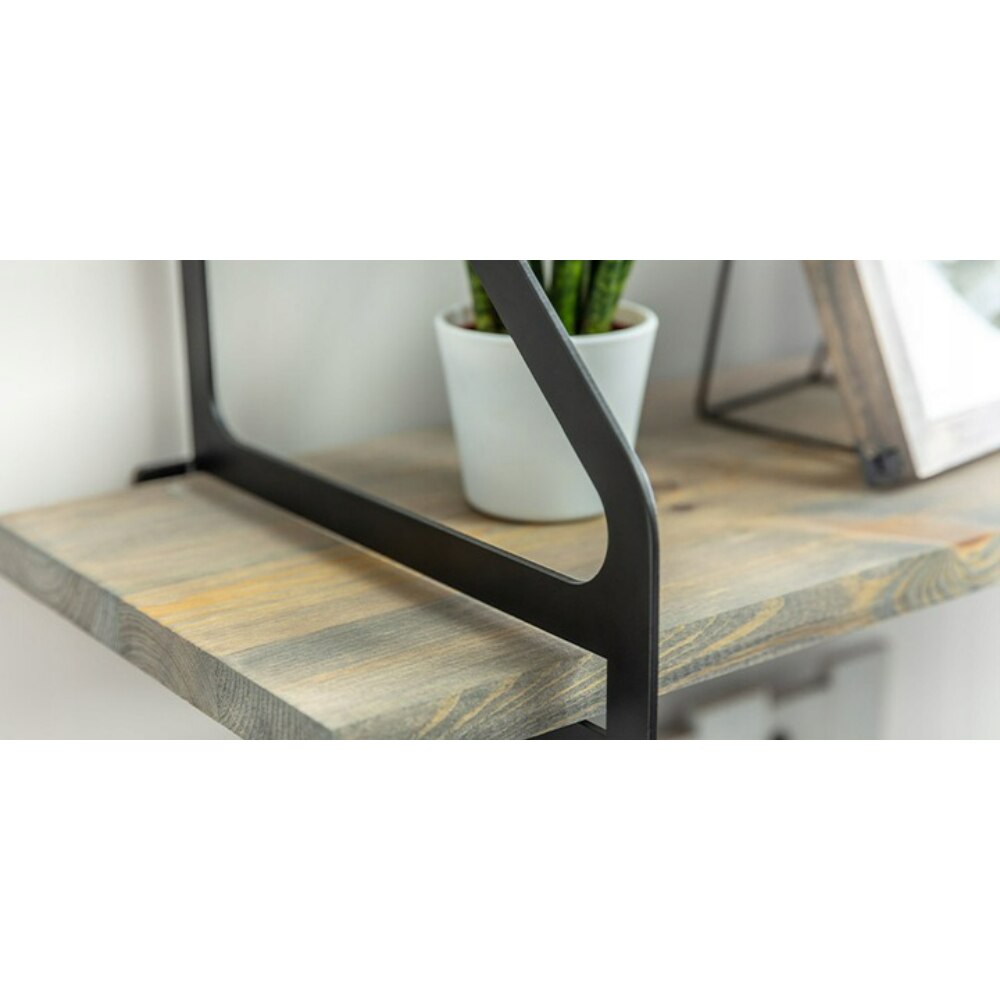 Suport raft 260X230mm, Otel, Negru - eMAG.ro