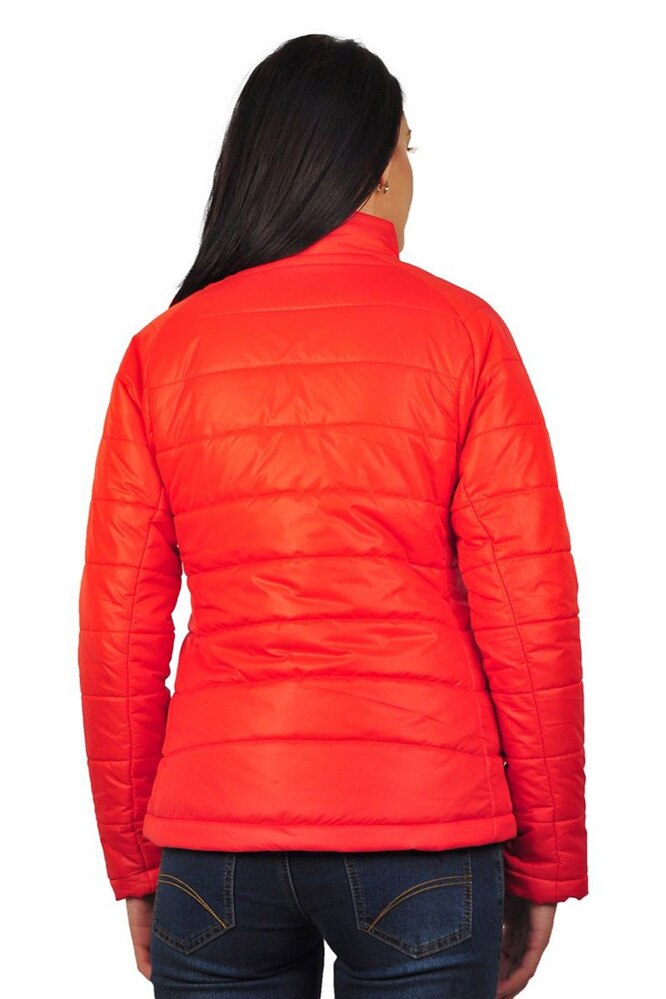 Geaca rosie scurta de dama RVL, 40 - eMAG.ro