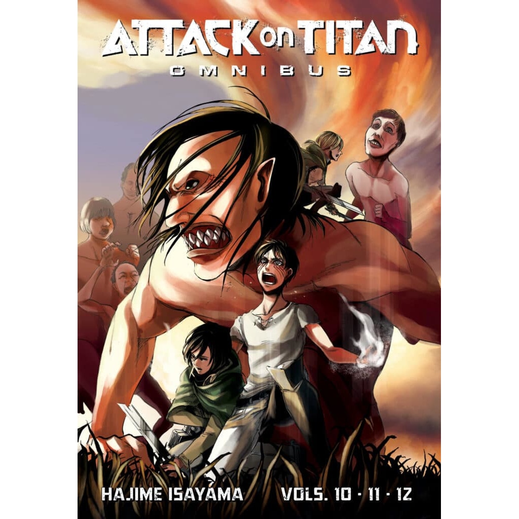 Attack On Titan Omnibus 4 (vol. 10-12) - Hajime Isayama - eMAG.ro