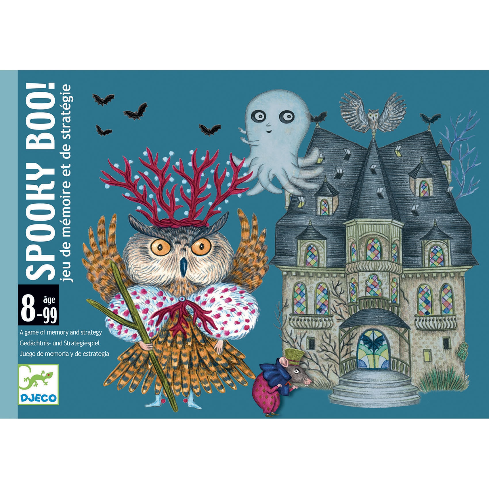 Joc de strategie Spooky Boo, Djeco - eMAG.ro