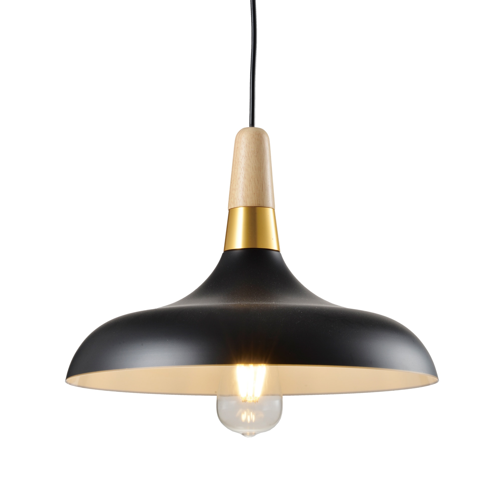 Pendul Skandi Gtv Decor, Negru, 1xE27, exclus - eMAG.ro