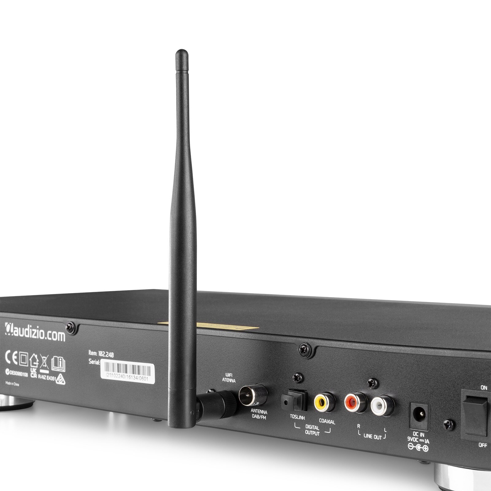 Radio internet, Wi-Fi/DAB+/FM/Bluetooth/CD, Audizio FERRARA - eMAG.ro