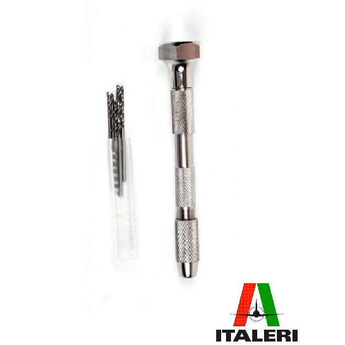 Set unelte pentru modelism Italeri Professional Pin Vice 1buc si 5 ...