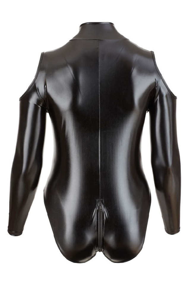 Body, Cottelli Collection, wet look, negru, L - eMAG.ro