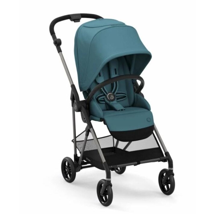 Cybex - Carucior nou-nascut reversibil Melio River Blue 6 kg - eMAG.ro