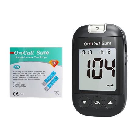 Introlife ON CALL SURE vércukorszint mérő készlet + ON CALL SURE ...