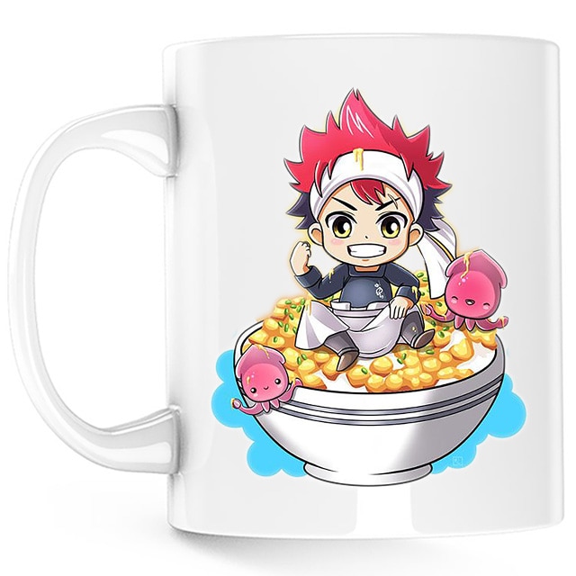 Cana Food Wars Chibi Souma Rice Bow Anime Kage, alba, 330 ml - eMAG.ro