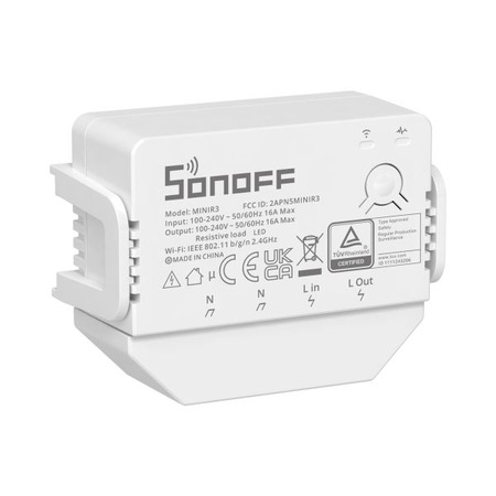 Превключвател Sonoff Mini R3 WiFi + eWeLink-Remote, дистанционно ...