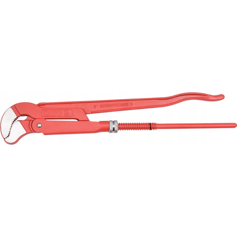 Cleste pentru tevi YATO YT-22183, Otel, 650 mm, 3", Rosu - eMAG.ro
