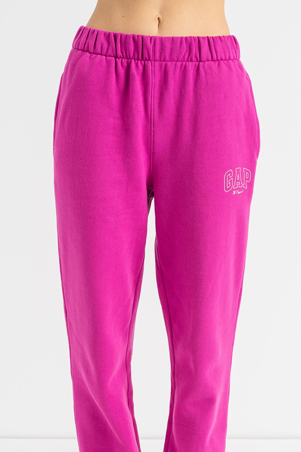 GAP, Спортен панталон с лого, Фуксия, M - eMAG.bg