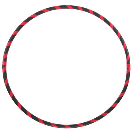 Cerc gimnastica pentru incepatori, 90 cm, Rosu/Negru - eMAG.ro