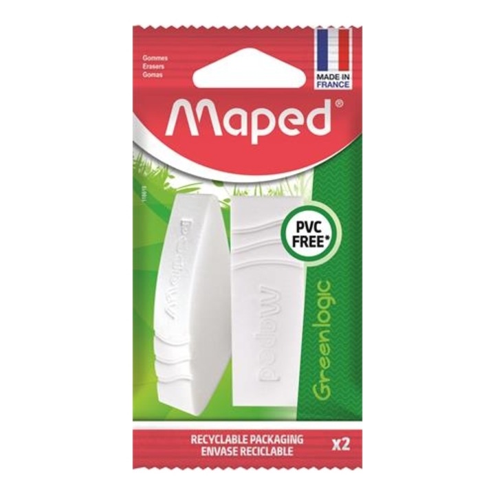 Set 2 Radiere, Maped, Alb - eMAG.ro