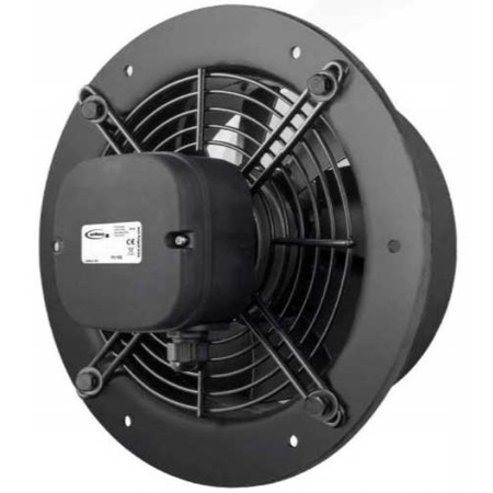 Ventilator industrial de perete, Otel, 2650 rpm, 80W, Negru - eMAG.ro