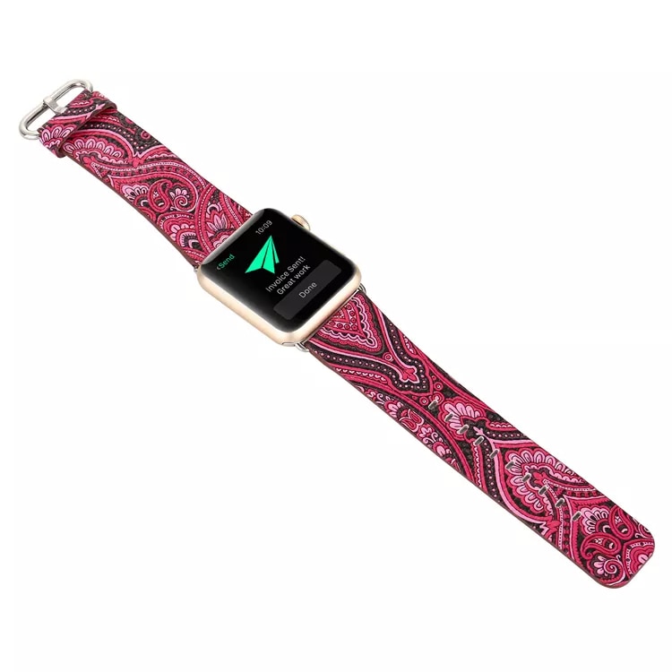 Curea Piele, Model Traditional, Compatibila cu Apple Watch 1/2/3/4/5/6 ...