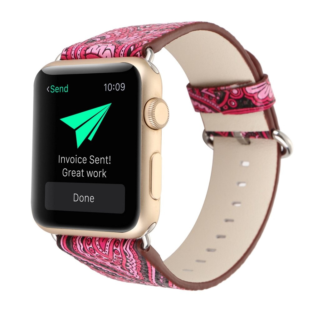 Curea Piele, Model Traditional, Compatibila cu Apple Watch 1/2/3/4/5/6 ...