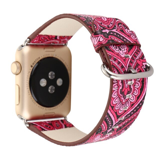 Curea Piele, Model Traditional, Compatibila cu Apple Watch 1/2/3/4/5/6 ...