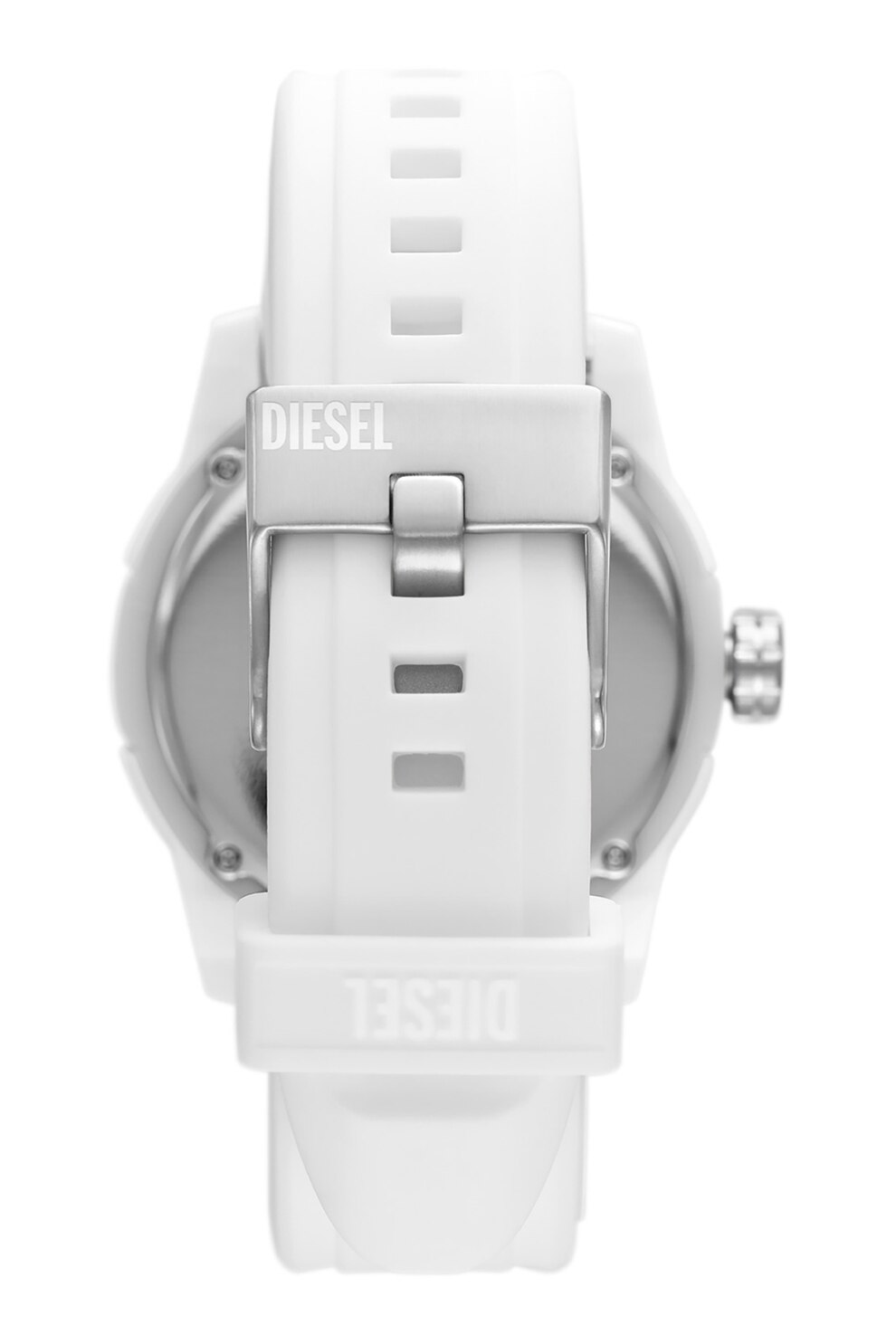 Diesel, Ceas cu o curea de silicon, Alb optic - eMAG.ro