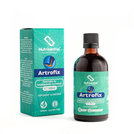 Tinctura pentru sistemul osos si articulatii, ArtroFix, Nutrisential ...