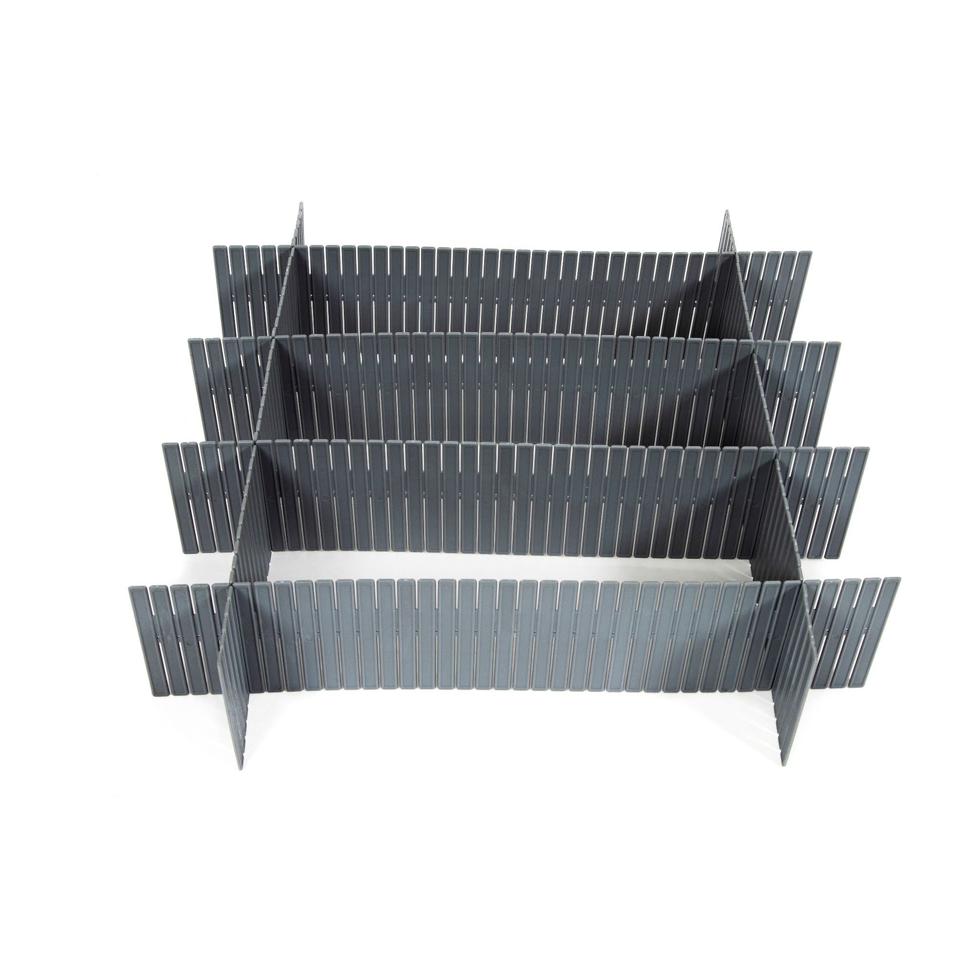 Separator pentru sertare, gri, 44 cm x 10 cm, Compactor - eMAG.ro