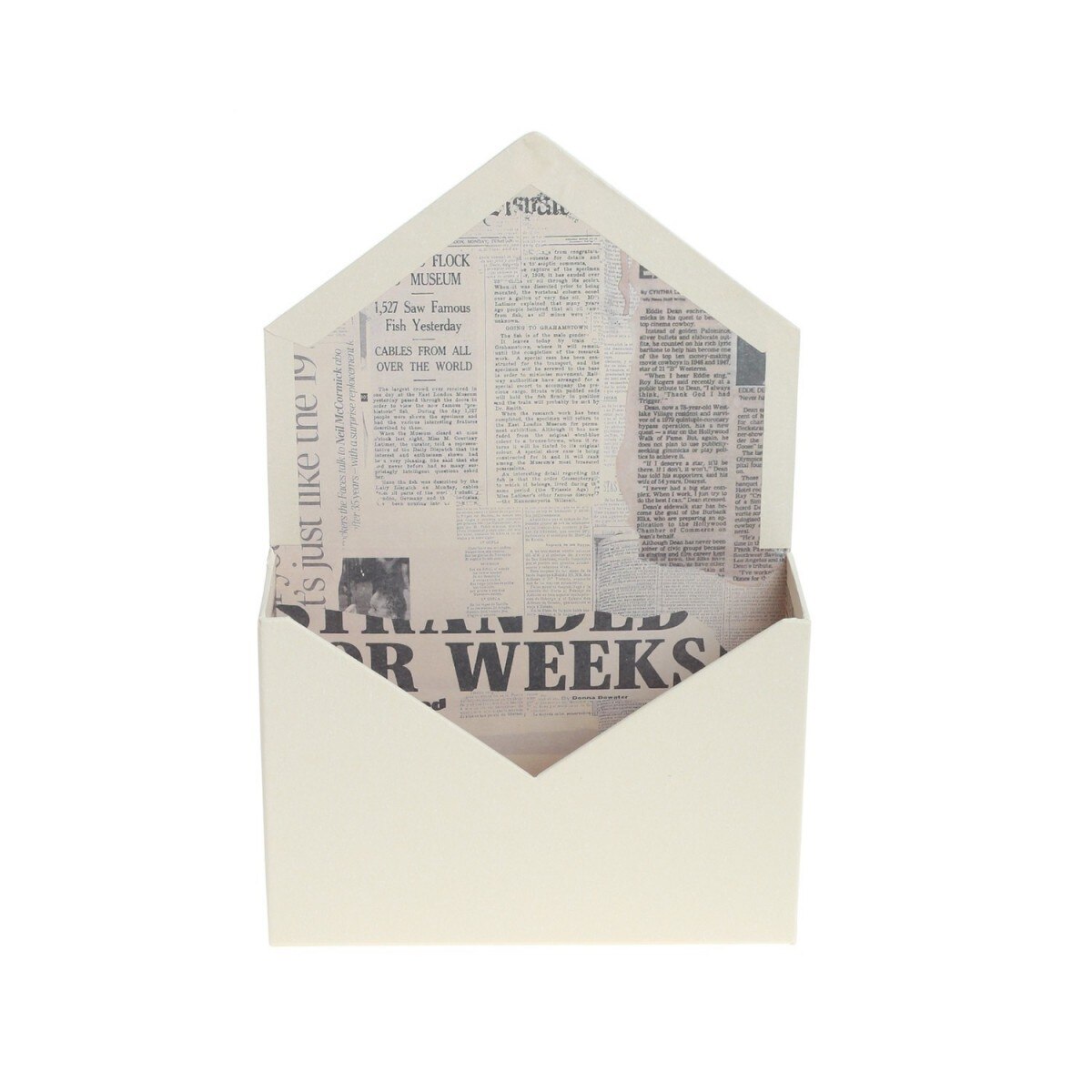 PAMI karton virágos láda, FC1021-211, 30x20x7 cm, krém - eMAG.hu