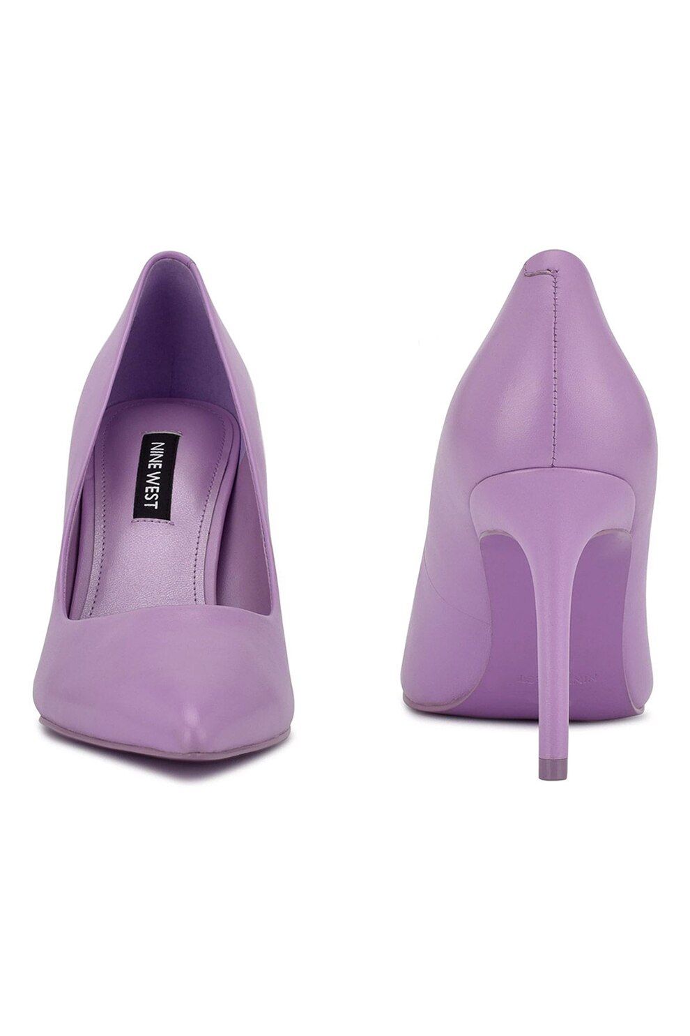 NINE WEST, Pantofi cu varf ascutit Ezra, Violet deschis, 6.5 - eMAG.ro