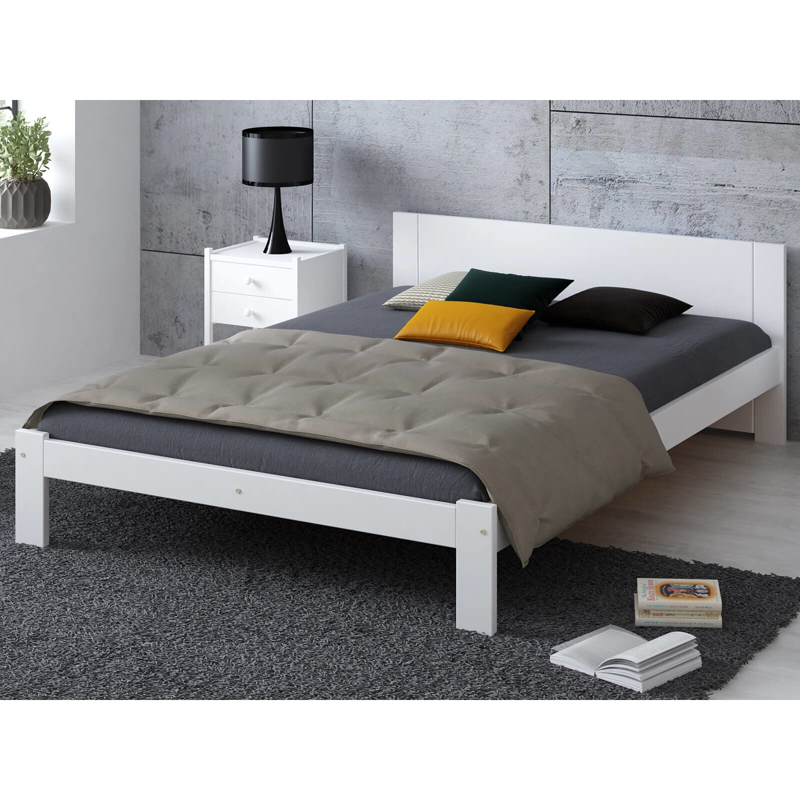 Pat DMD5 120x200 Alb - eMAG.ro