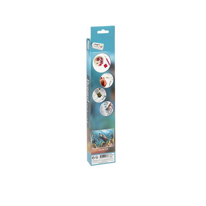 Pictura cu diamante Craft Sensations 30x40cm Broasca Testoasa - eMAG.ro