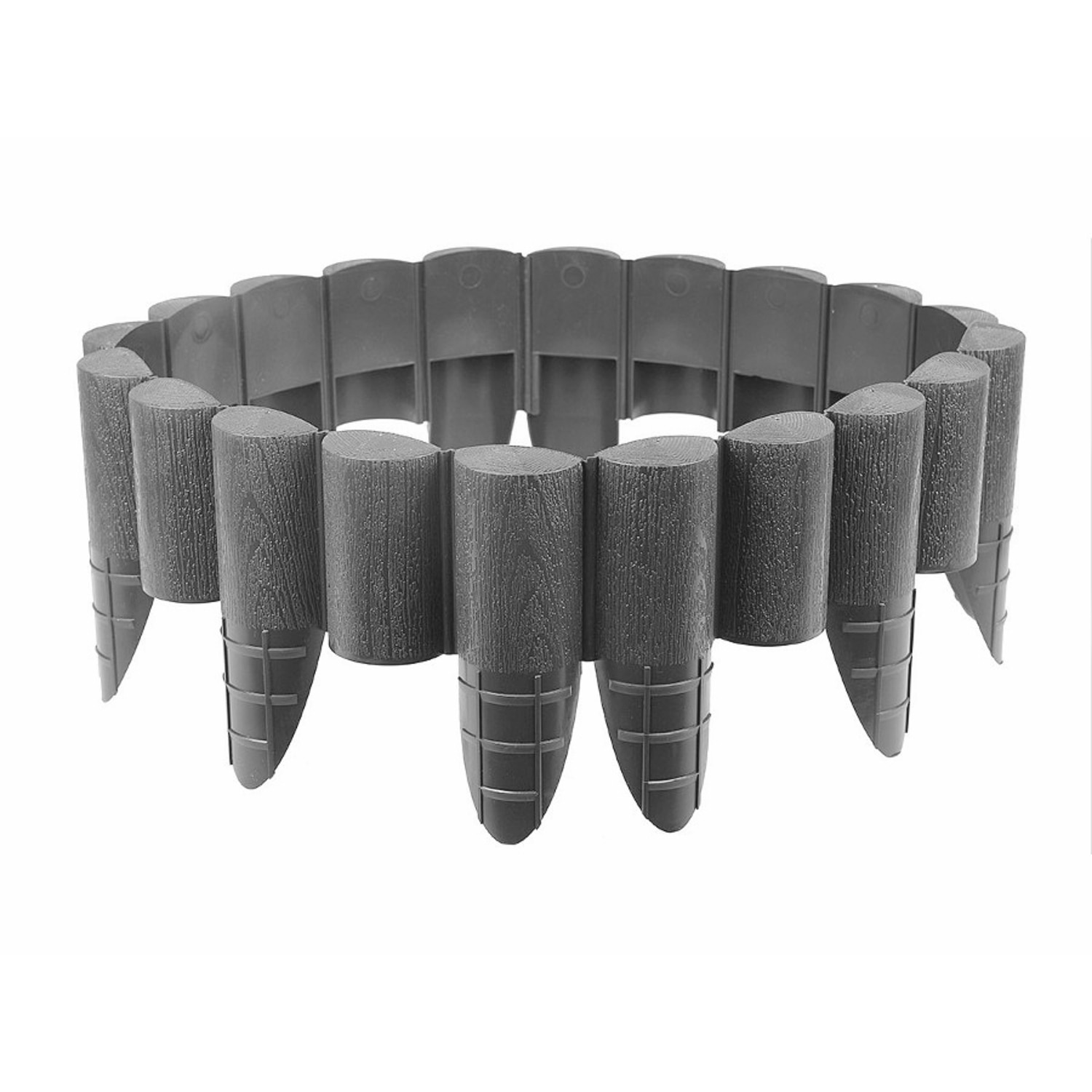 Комплект градински бордюри Cellfast Eco, 10 части, 2,4 метра, Сив - eMAG.bg