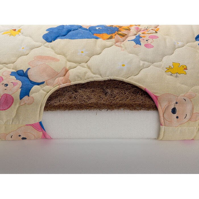 Saltea pentru copii AV Baby, 65x110x10 cm, ECO-1, CLASIC - eMAG.ro