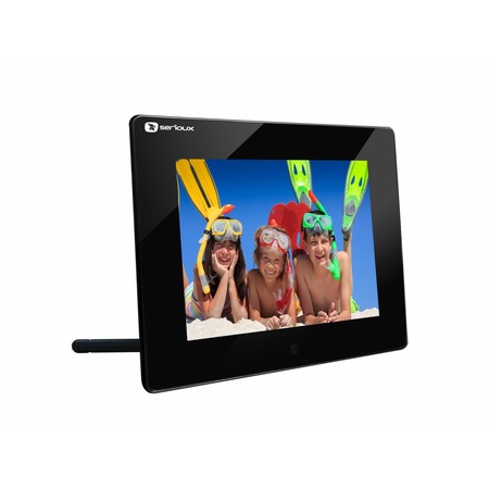 Rama foto digitala Serioux SmartArt SA702LED, 7", Black - eMAG.ro