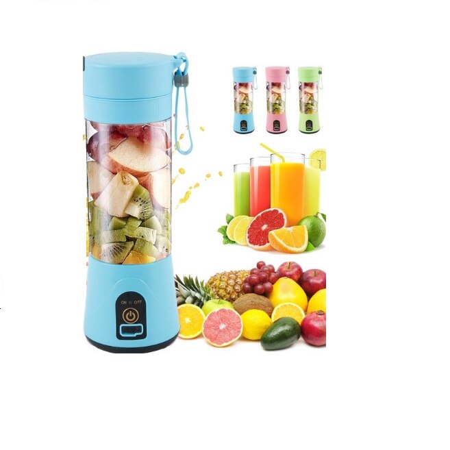 Mini blender, Portabil, USB, 380 ml - eMAG.ro