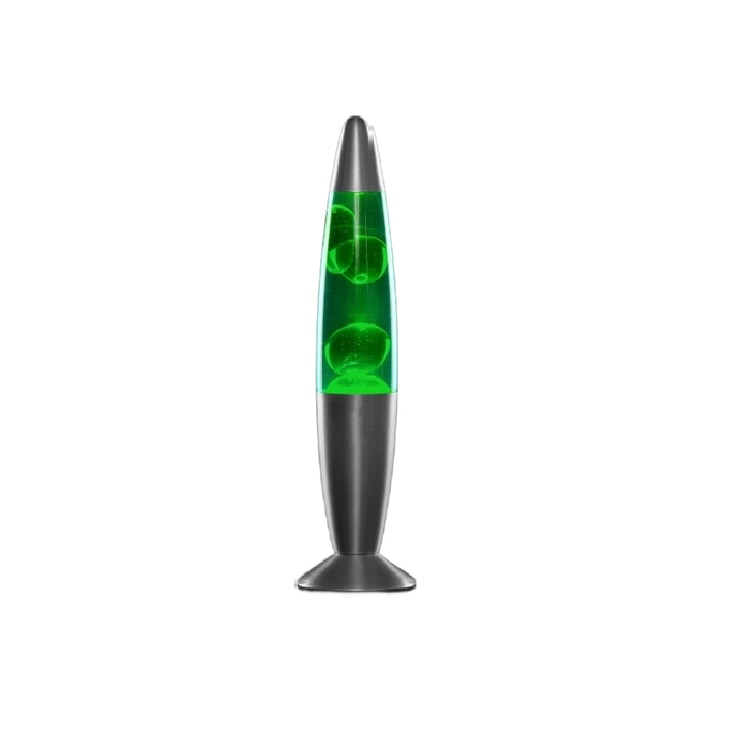 Lampa cu lava Magma, LED 25 W, verde - eMAG.ro