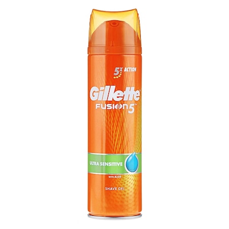 Gillette Fusion 5 Ultra Sensitive borotvagél, 200 ml - eMAG.hu