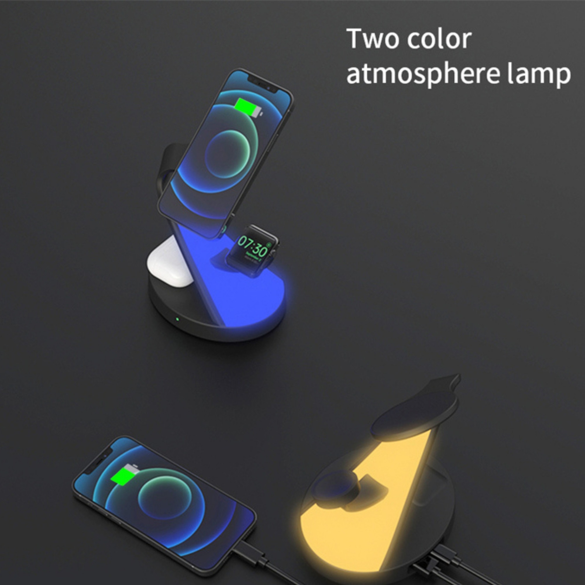 Incarcator Telefon Wireless 5 In 1 Qi Fast Charger ESL by Essential ...