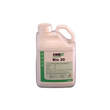 Biostimulátor alga kivonattal és NPK Omex Bio 20, 5L - eMAG.hu