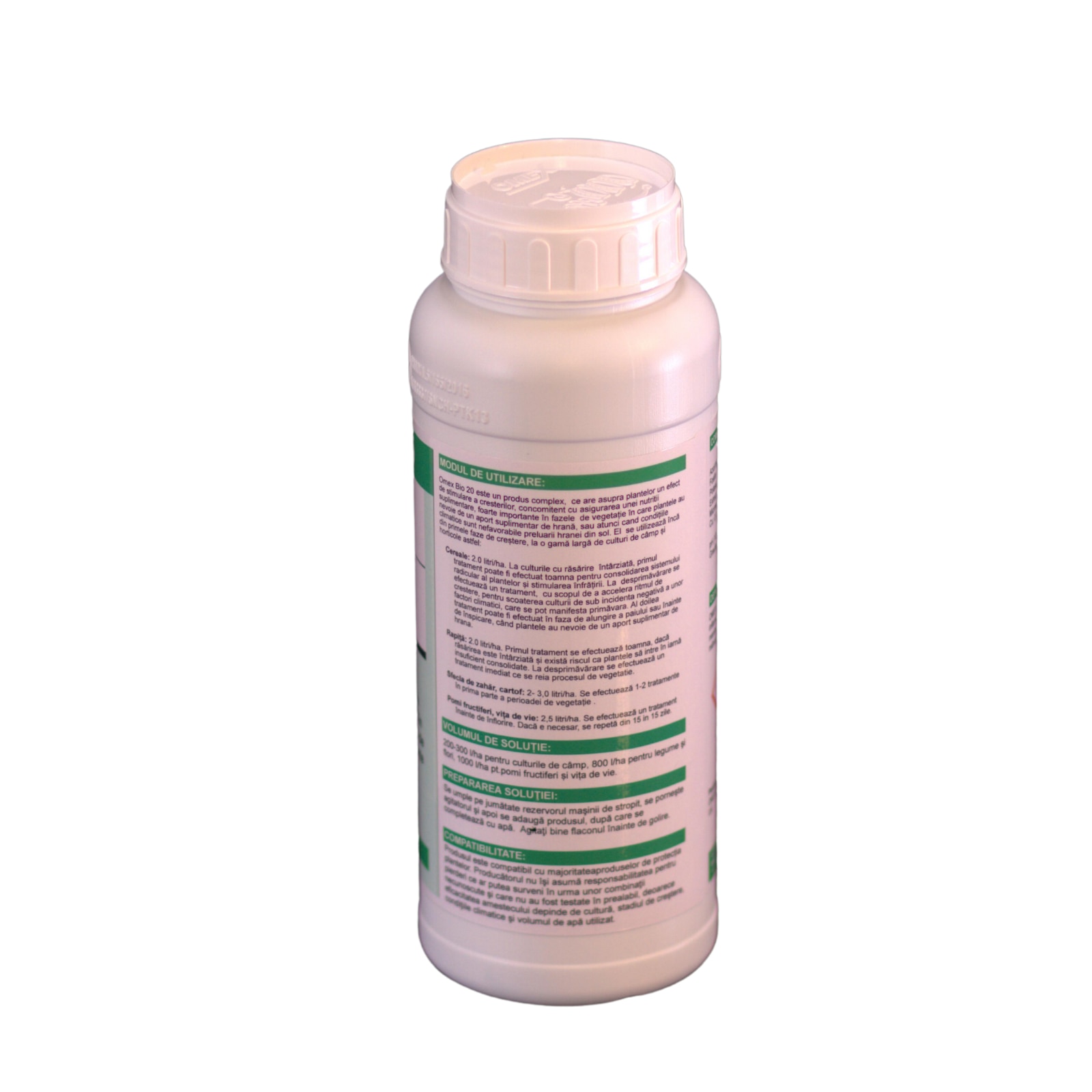 Biostimulator cu extract de alge si NPK Omex Bio 20, 1L - eMAG.ro