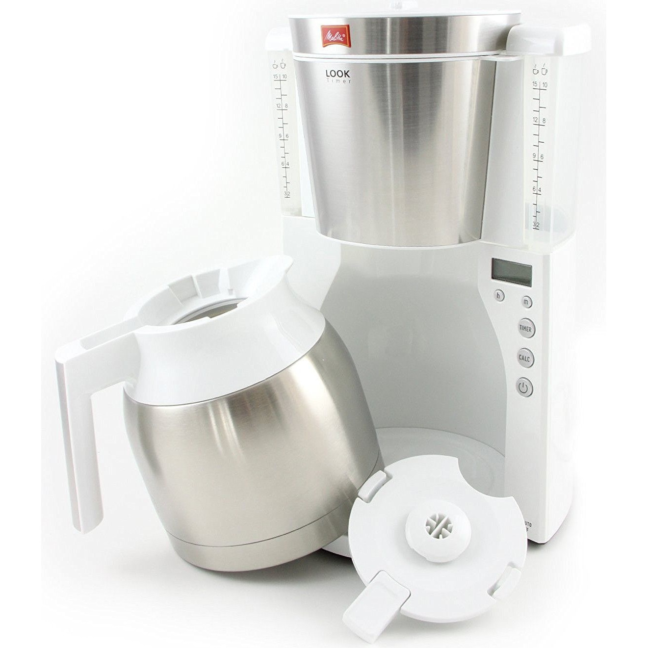 Cafetriera Melitta, 1011-15, 1000W, 1.25L, Alb - eMAG.ro