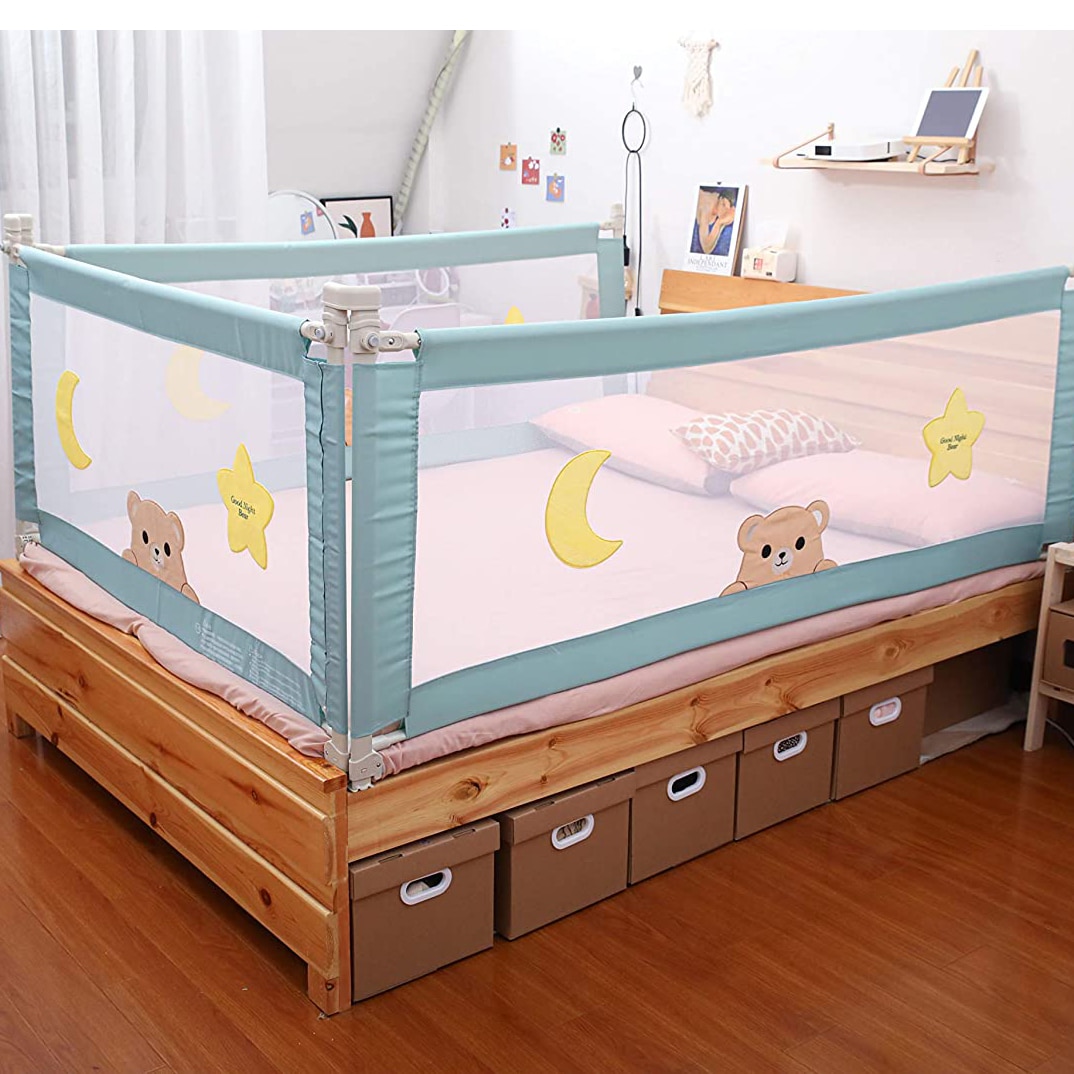 Bariera de protectie pentru pat bebe, margine de siguranta 180 cm ...