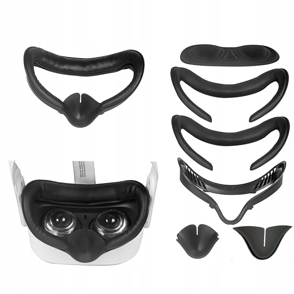 Set Vortex Virtual Reality de protectie 6 in 1 pentru Oculus Quest 2 ...