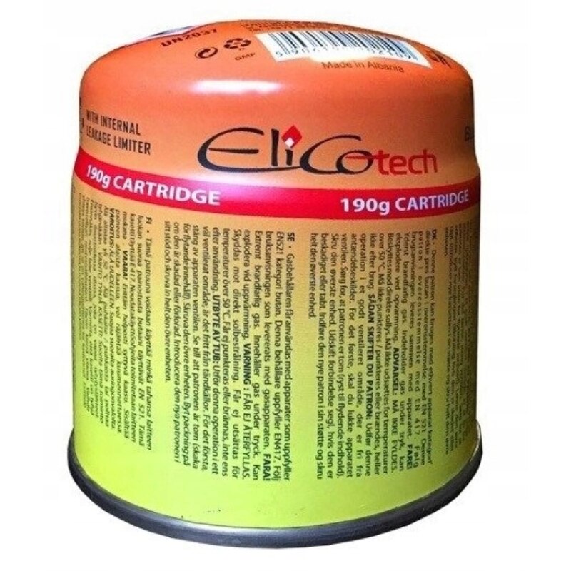 Cartus umplut cu gaz, 9 x 9 cm, Portocaliu - eMAG.ro