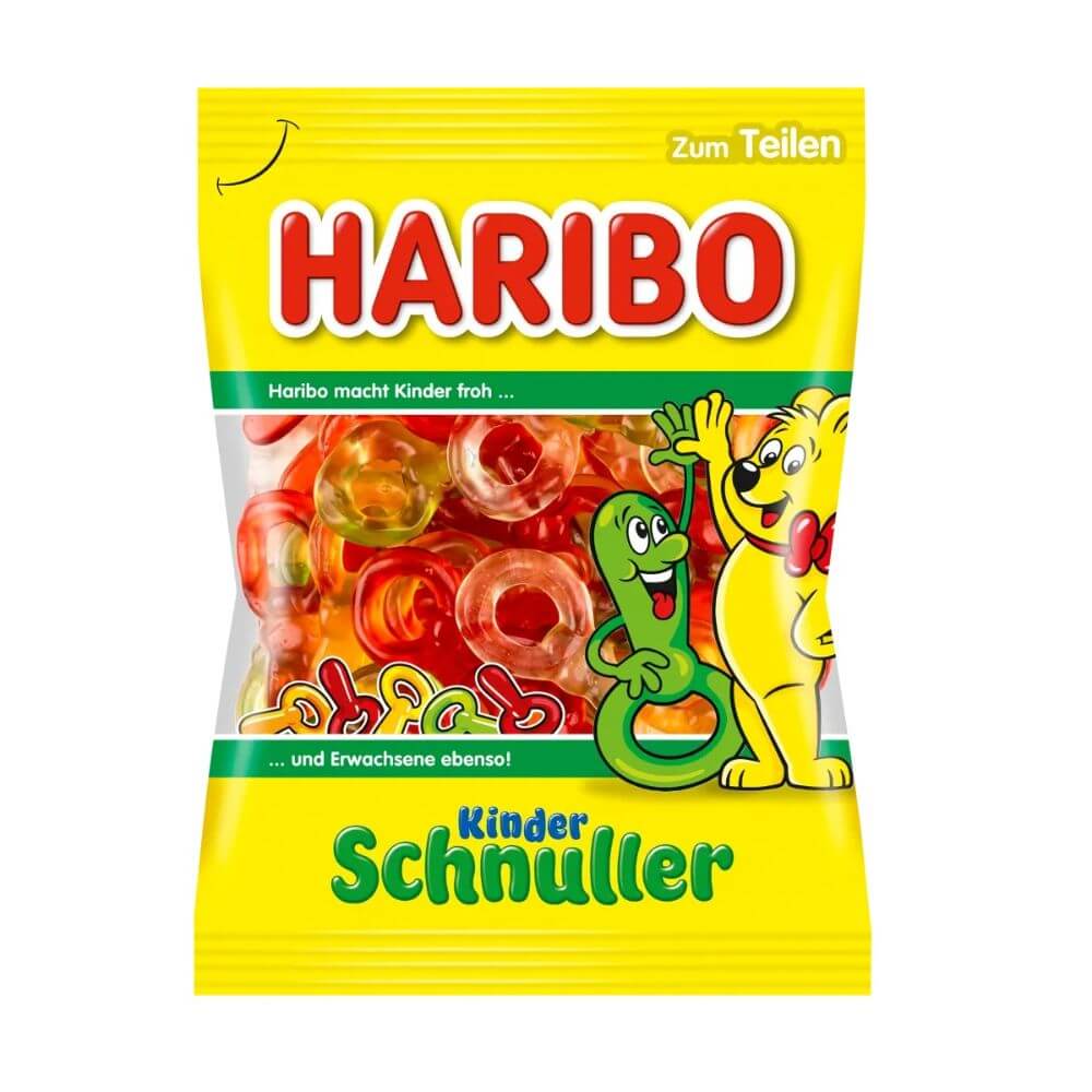 Haribo Kinder Schnuller Jellies, Плодове, 100 гр - eMAG.bg