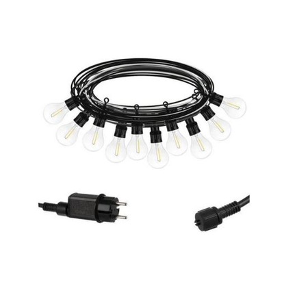 Ghirlanda tip sirag de becuri MCT Garden, LED, 220-240V, IP44, 6 cm, 4. ...