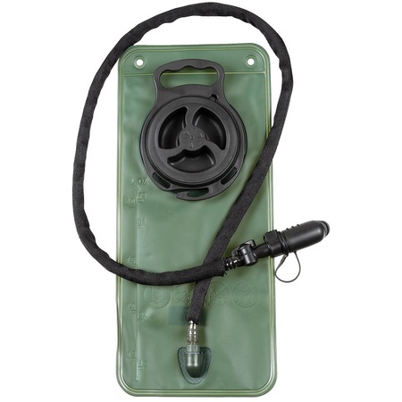 Recipient apa 2.5 L, Cauciuc, 36x18 cm, Verde - eMAG.ro
